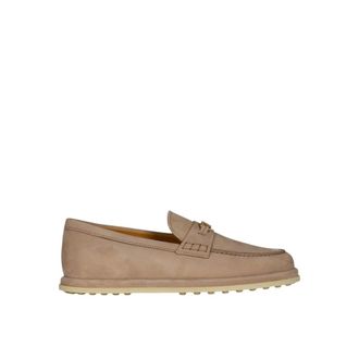 Tod's Femme, Chaussures, Beige, Taille: 37 1/2 EU Gomma 24M Ovale T Pelle