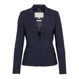 Inwear Marineblauer Blazer - Feminine Eleganz - - Jackets - Damen - Blau - 2XL
