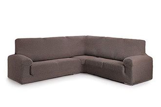 Eysa 3D Sofaüberwürfe, Lycra, Braun, 450
