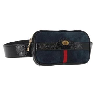 Gucci Pre-owned G&uuml;rteltasche - - Pre-owned - Damen - Blau - ONE SIZE