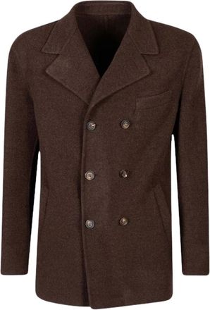 Eleventy Veste crois&eacute;e - Homme - Vestes - Brun - Taille: XL