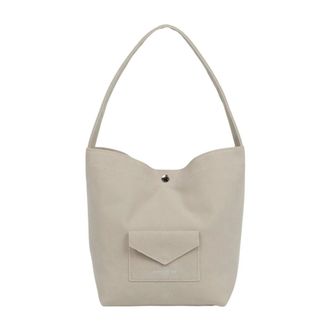 Lancaster Mini sac seau Kba en su&eacute;dine - Femme - Sacs - Blanc - Taille: ONE Size
