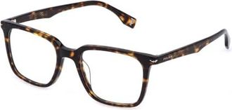 Police Vplg73e Lunettes de Soleil, Marron Brillant/Havane, 51 Homme