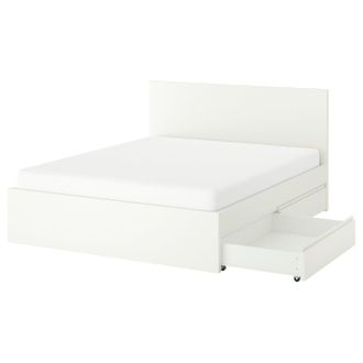 IKEA STORKLINTA Bettgestell +4 Schubl/Mitba/Fedhzra