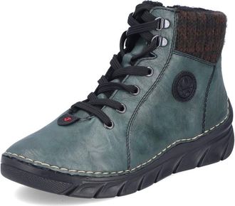 Rieker Damen Klassische Stiefeletten 55040, Frauen Stiefeletten,Kurzstiefel,uebergangsschuhe,uebergangsstiefel,Boots,Stiefel,grün (54),40 EU / 6.5 UK