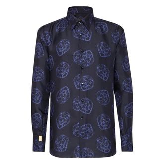 Billionaire Boys Club Baroque Shirt - - Shirts - Herren - Blau - XS