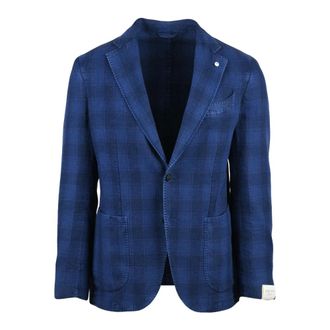 L.B.M. 1911 L.b.m. 1911, Homme, Vestes, Bleu, Taille: L Blazer Stondato