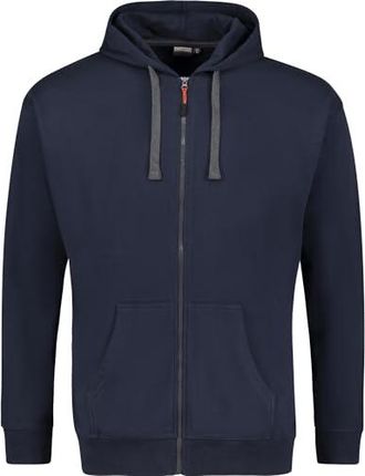 Adamo Veste &agrave; capuche pour homme, grandes tailles jusqu&agrave; 14XL, bleu marine, 9XL grande taille