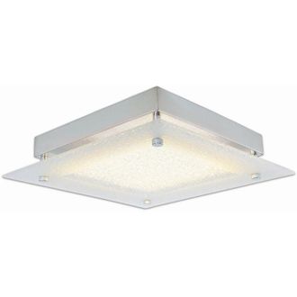 N&auml;ve Naeve LEEDS Plafonnier d&eacute;coratif &agrave; LED Argent 3000K