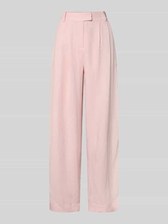 Moss Copenhagen High Waist Stoffhose aus Viskose-Mix Modell Franciska