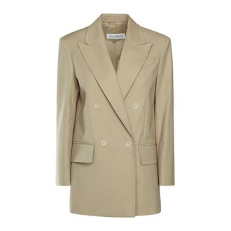 Max Mara Sandjacken f&uuml;r Frauen im SUEZ-Stil - - Jackets - Damen - Beige - XS