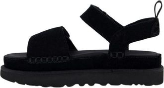 UGG Ugg, Femme, Chaussures, Noir, Taille: 39 EU Goldenstar Sandal