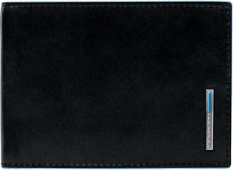 Piquadro Geldb&ouml;rse Herren mit Klapp-Ausweisfenster - - Accessories - Herren - Schwarzk - ONE SIZE