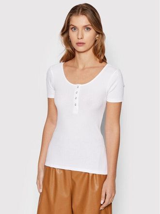 Pieces Bluse Kitte 17101439 Weiß Slim Fit