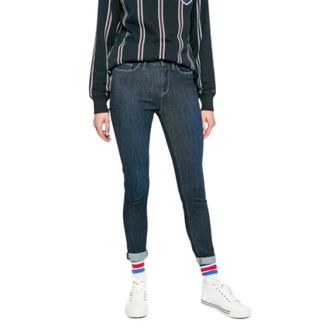 Tommy Hilfiger Denim Push Up Jeans - 5-Pocket-Style - - Jeans - Damen - Blau - W27