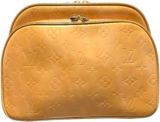 Louis Vuitton Pre-owned Monogram Vernis Backpack - Femme - Pre-owned - Orange - Taille: ONE Size