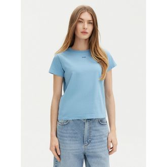 Pinko T-Shirt Basico 100373 Blau Regular Fit