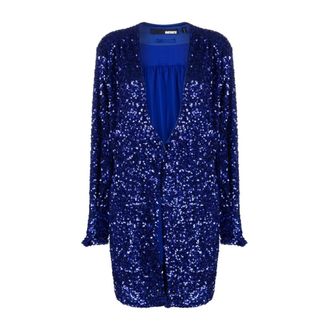 Rotate Partykleid - - Dresses - Damen - Blau - S