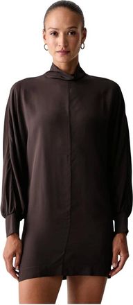 Twinset Robe courte - Femme - Robes - Brun - Taille: 44 FR