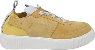 Crickit Low-Top Sneaker - Sneaker OAKLI - Gr. 38 (EU) - in Gelb - f&uuml;r Damen