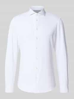 Jake*s Slim Fit Business-Hemd mit Haifischkragen