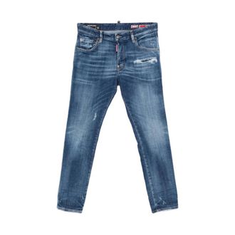 Dsquared2 Homme, Jeans, Bleu, Taille: XS Jeans Slim-fit