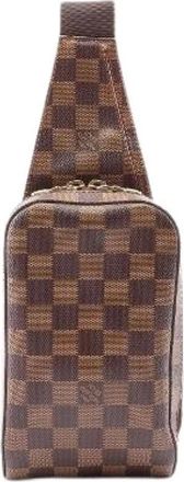 Louis Vuitton Pre-owned Geronimos Damier Ebene waist bag - Homme - Pre-owned - Brun - Taille: ONE Size