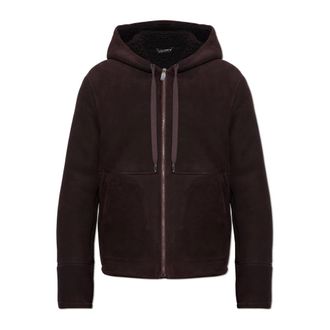 Dolce & Gabbana Wildleder-Lammfelljacke - - Jackets - Herren - Braun - L