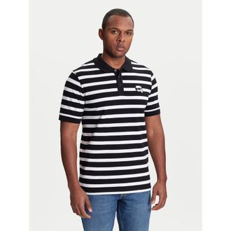 Karl Lagerfeld Poloshirt 745023 553231 Schwarz Regular Fit