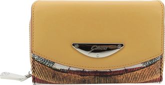 Gattinoni Femme, Accessoires, Jaune, Taille: ONE Size Portefeuille zipp&eacute;
