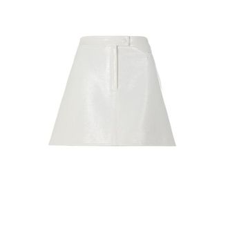 Courr&egrave;ges Minijupe R&eacute;&eacute;dition en vinyle