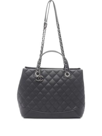 Chanel sac porté épaule matelassé (2016-2017) - Noir