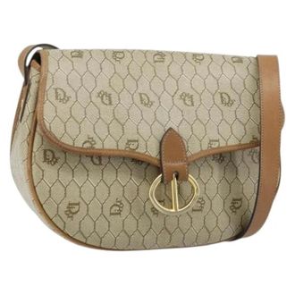 Dior Pre-owned Vintage Schultertasche - - Pre-owned - Damen - Beige - ONE SIZE