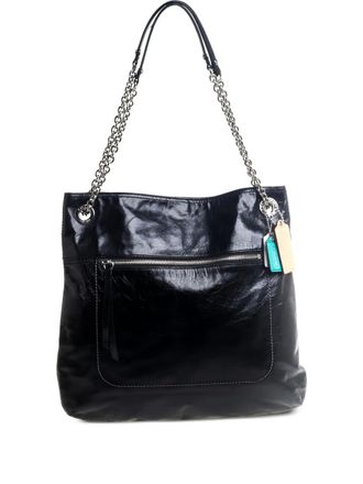 Coach sac cabas en cuir - Noir