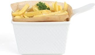 Holst Porzellan Porzellan Schale Frittierkorb 13 x 10 cm