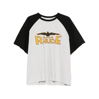 Rhude 4x4 Spirit Raglan T-Shirt - - Tops - Herren - Grau - L