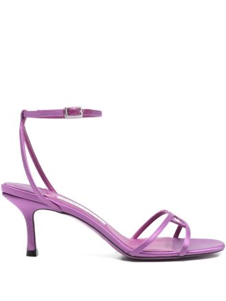 Jimmy Choo London sandales Leo &agrave; brides - Violet