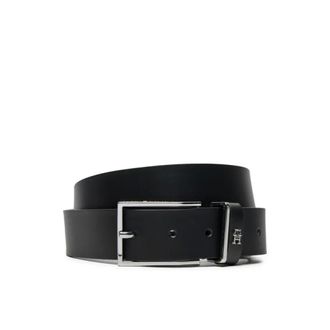 Tommy Hilfiger Homme, Accessoires, Noir, Taille: 110 CM Ceinture homme IMD