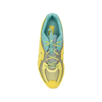 Asics Logo-Patch Low-Top Sneaker - Yellow