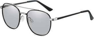 Generic Lunettes De Soleil For Hommes, Monture M&eacute;tallique, For La Conduite, Les Vacances, Les F&ecirc;tes(Gray)