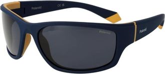 Polaroid Homme, Accessoires, Bleu, Taille: ONE Size Lunettes de soleil en plastique avec protection UV