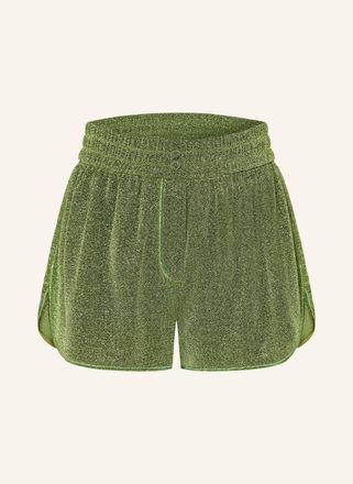 Os&eacute;ree Shorts Lumiere Mit Glitzergarn gruen