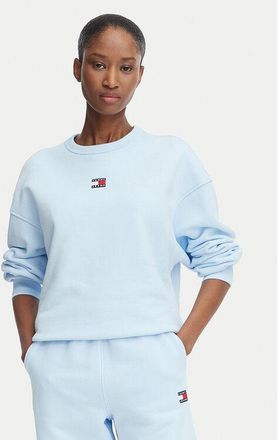 Tommy Jeans Sweatshirt DW0DW17325 Hellblau Regular Fit