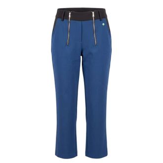 Trussardi Pantaloncini cropped - Femme - Pantalons - Bleu - Taille: 38 FR