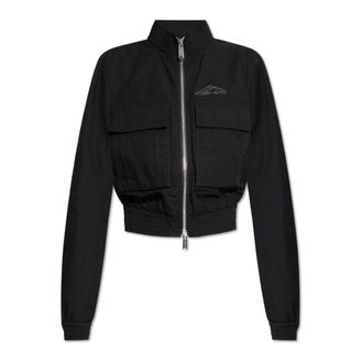 Dsquared2 Jacke mit Logo - - Jackets - Damen - Schwarzk - L