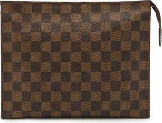 Louis Vuitton unisex, Pre-owned, Brun, Taille: ONE Size Pochette en toile Pre-owned