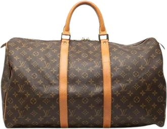 Louis Vuitton unisex, Pre-owned, Brun, Taille: ONE Size Sac Week-End Pre-owned