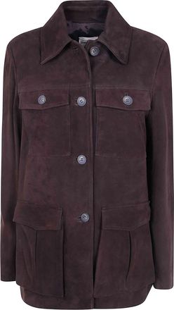 Semicouture Blouson En Cuir - Marron