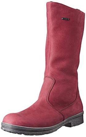 D&auml;umling Fille Amina Botte haute jusqu au genou, Rouge, 32 EU &Eacute;troit