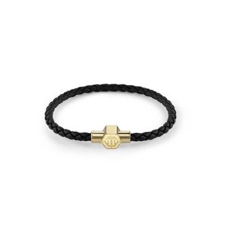 Philipp Plein Armb&auml;nder - Bracelet Plein Enigma - Gr. S - in Gold - f&uuml;r Damen